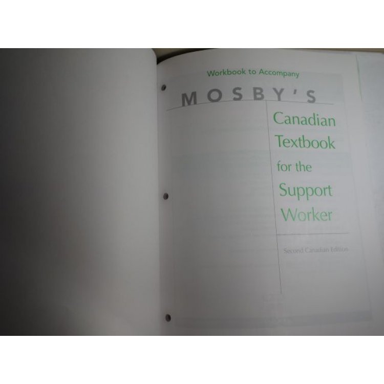 Mosbys Canadian Textbook for the Support Worker