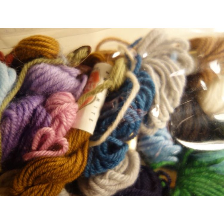 Tapestry Wool Yarn, Lots of 100 Plus, Assorted Brands.